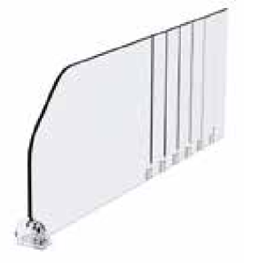 Snap-On Breakable Divider for Retail Display Shelf | Joalpe UK